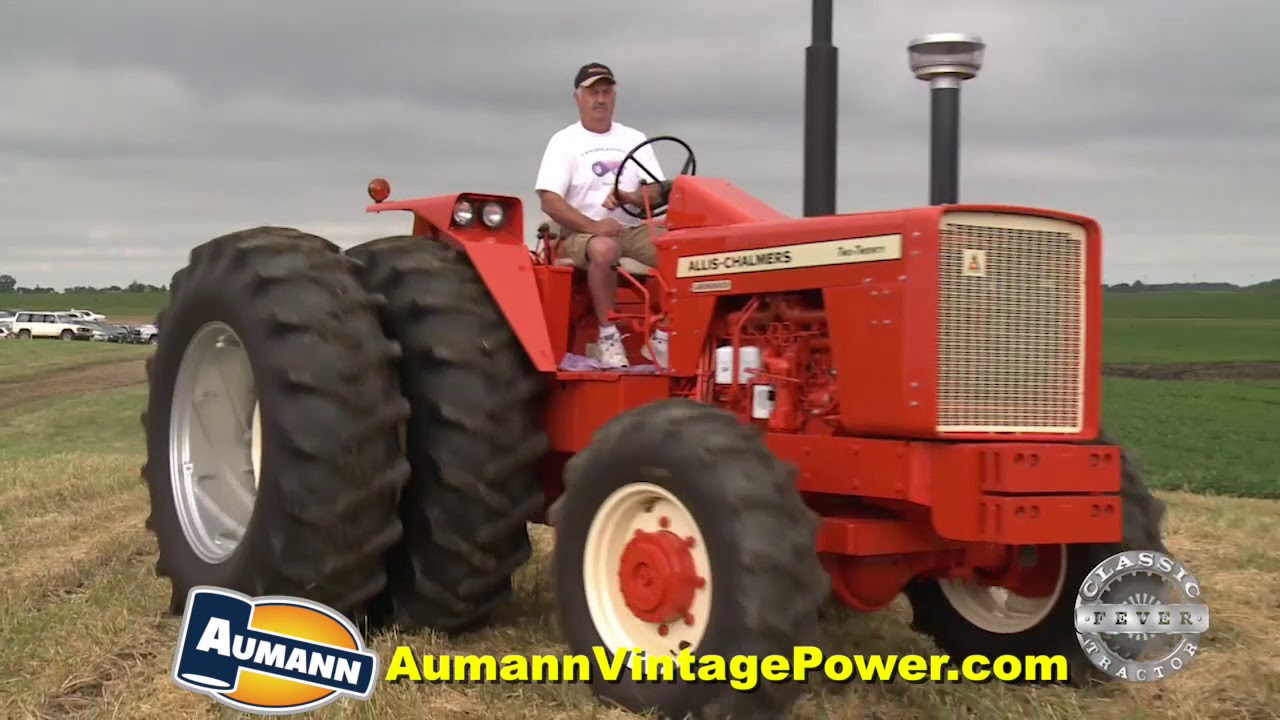 3 Allis Chalmers Muscle Tractors! Allis-Chalmers 220 Front Wheel Assist - Classic Tractor Fever Tv