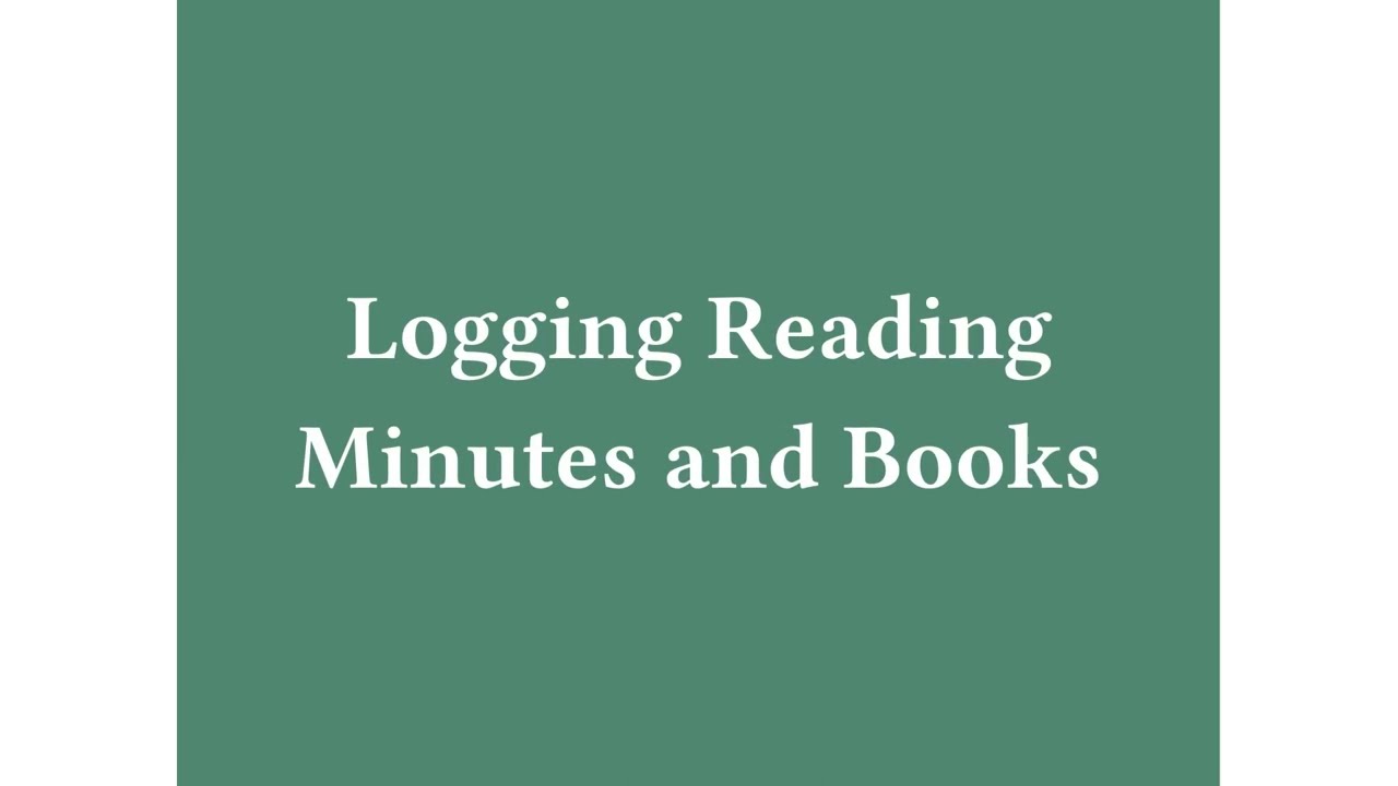 READsquared Tutorial Logging Reading Minutes & Books
