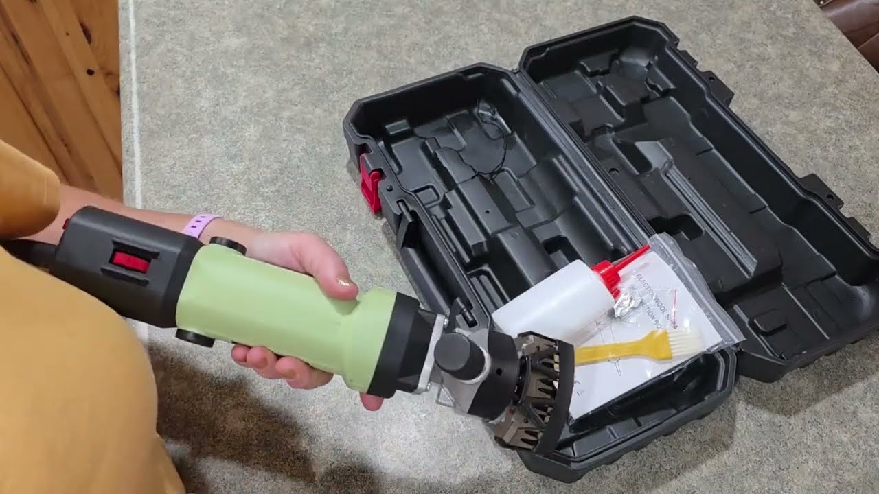 Sheep Shears Clippers | 6-Speed Adjustable Heavy Duty Electric Sheep Shears | Amazon Review