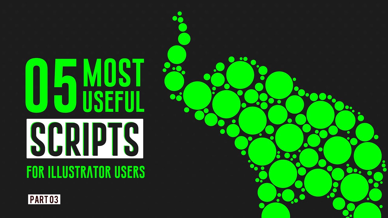5 Useful Scripts for Illustrator Users! | Free Scripts 2025 | Illustrator scripts Part 03