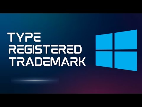 How to Type Registered Trademark Symbol on Windows Using Keyboard