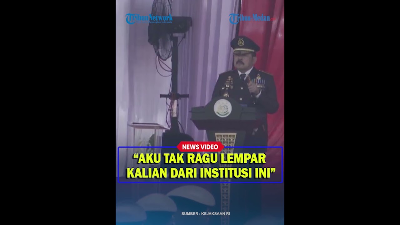 SANGAR❗ JAKSA AGUNG Ancam 'Depak' Anak Buah Yang Berhianat