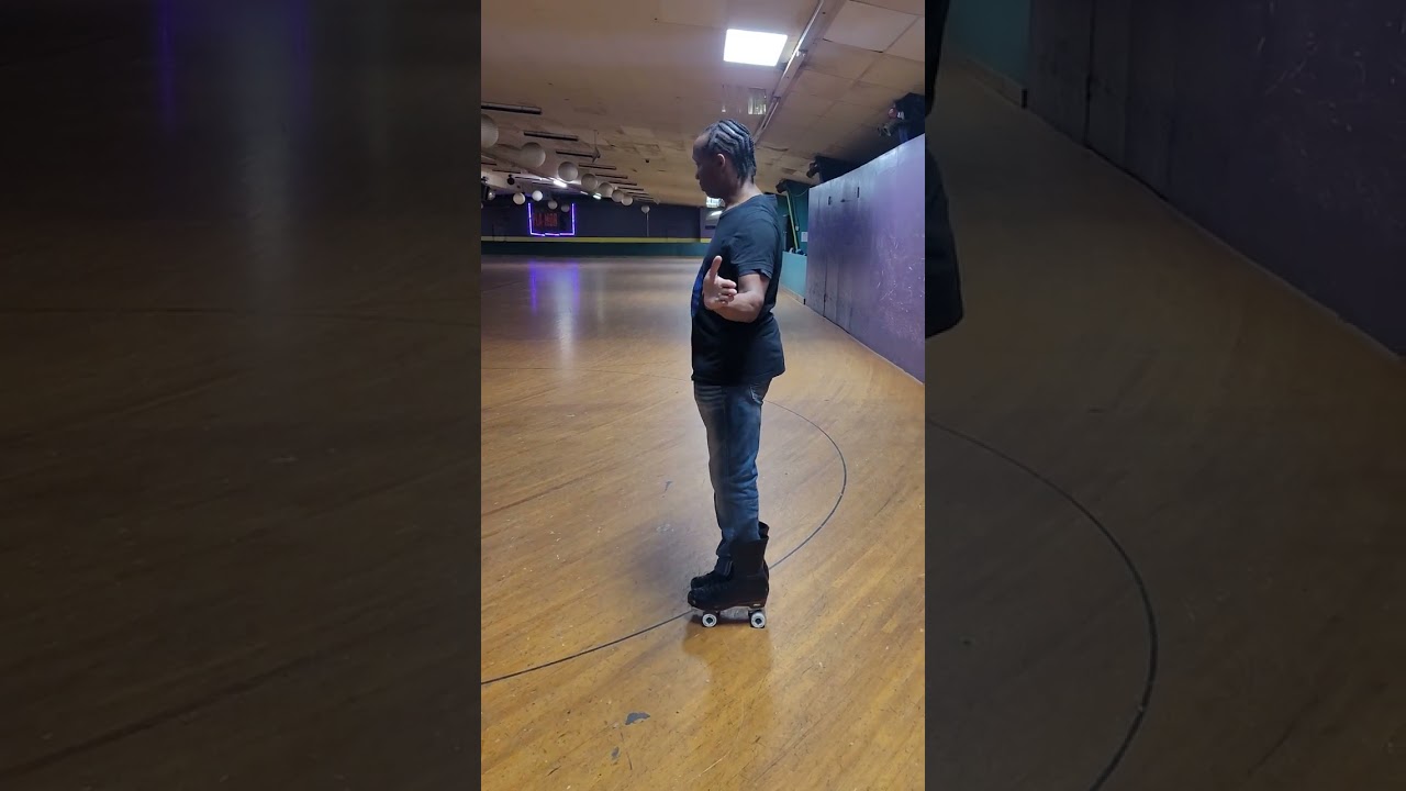 EAGLE SPREAD skate tutorial pt 2 #rollerskatingtutorials #eaglespread