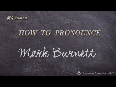 How to Pronounce Mark Burnett (Real Life Examples!)