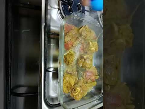 maki meat in the oven to make it brown#shortvideo #viral #cooking #viralvideo