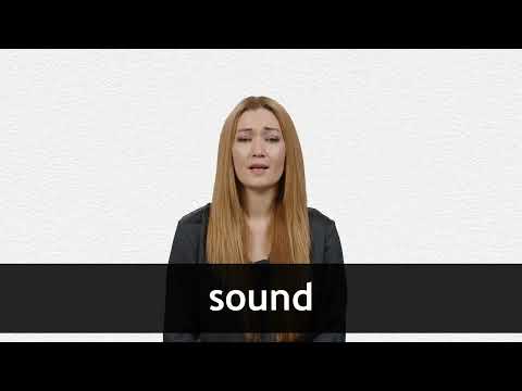 SOUND definition and meaning | Collins English Dictionary
