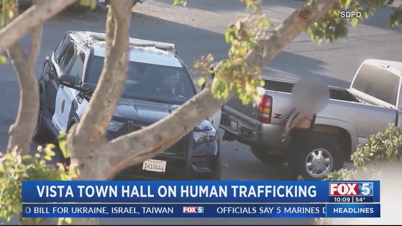 Vista Town Hall Held On Human Trafficking