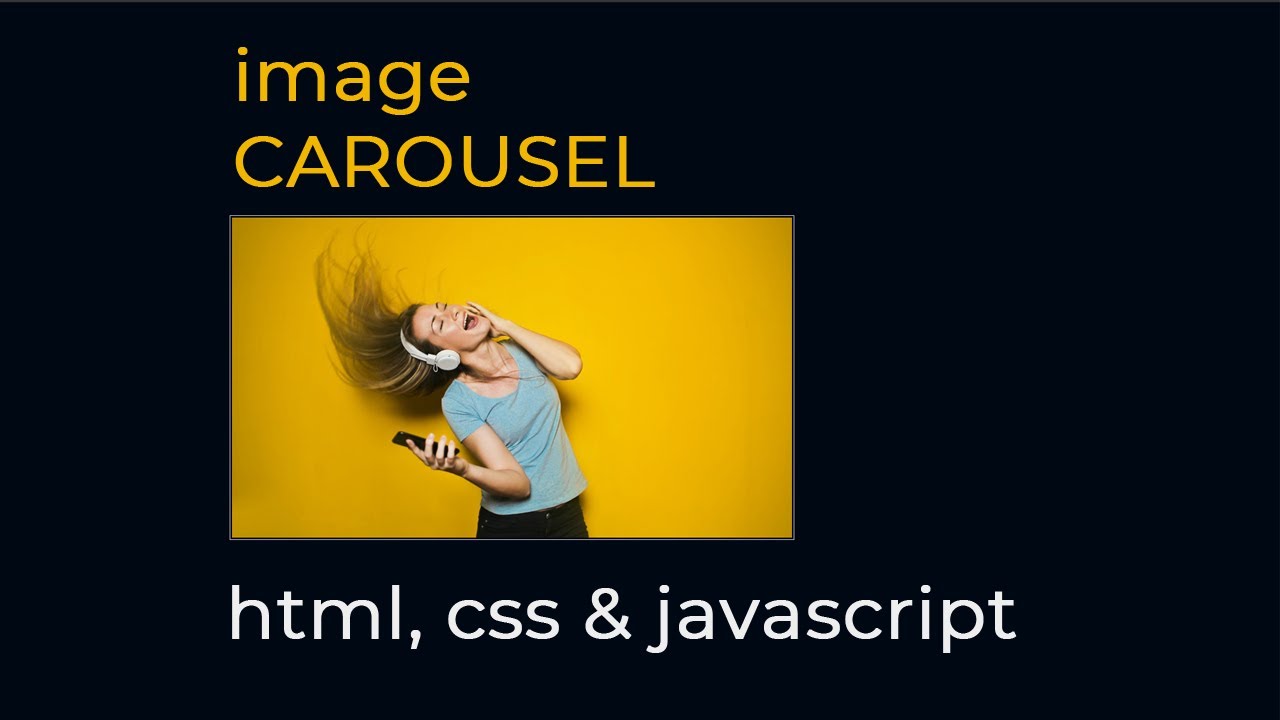 Image Carousel using html, css & javascript | csPoint web designing tutorials