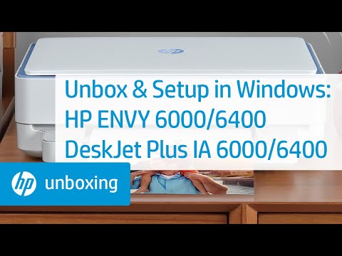 HP ENVY 6000 All-in-One Printer series Setup | HP® Support