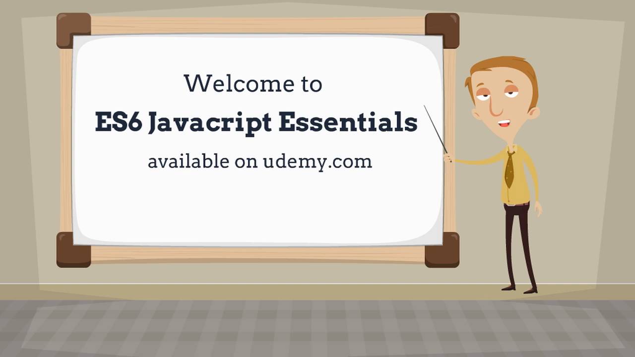 Learn Javascript ES6 With Exercise Files!