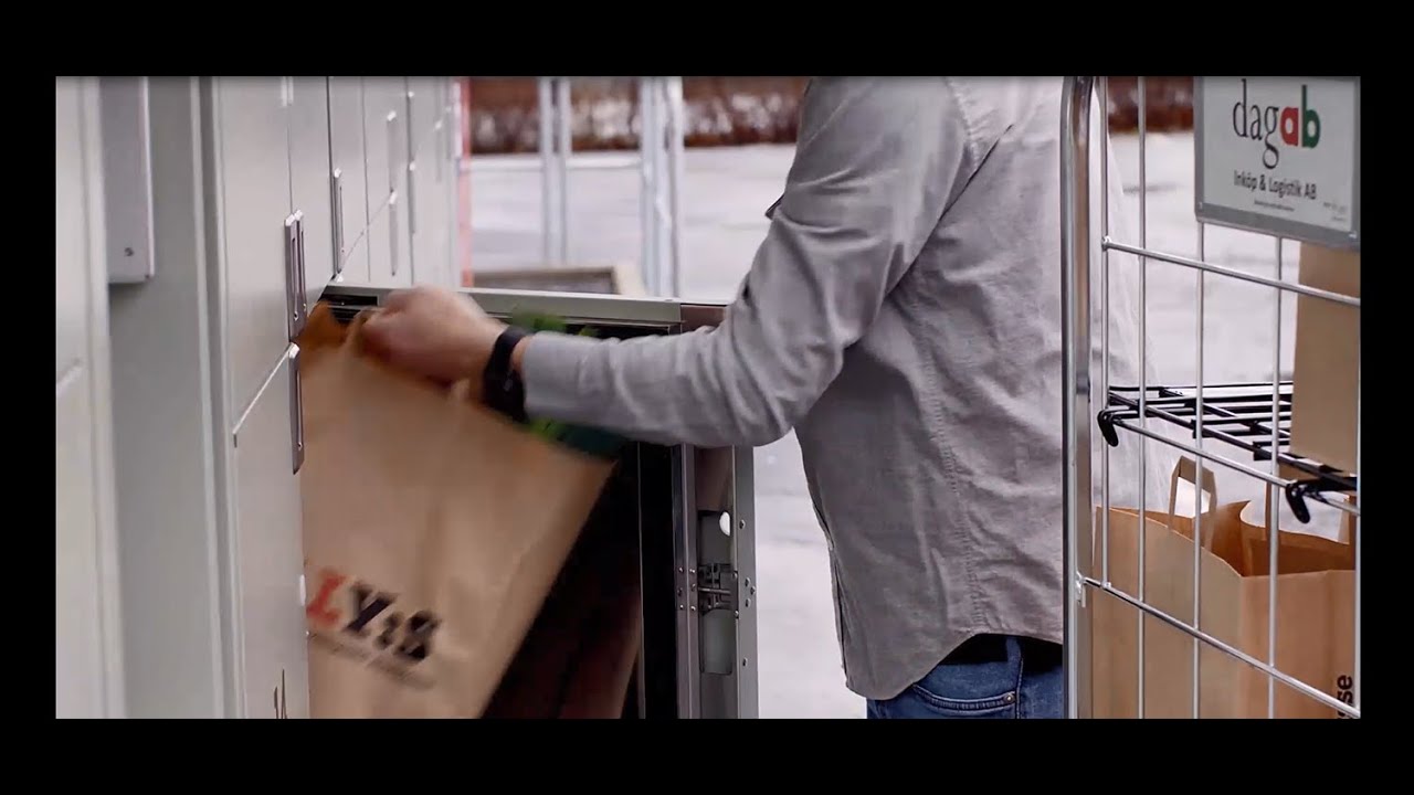 For the first time in the Baltics – mobile grocery locker | RIGA COMM
