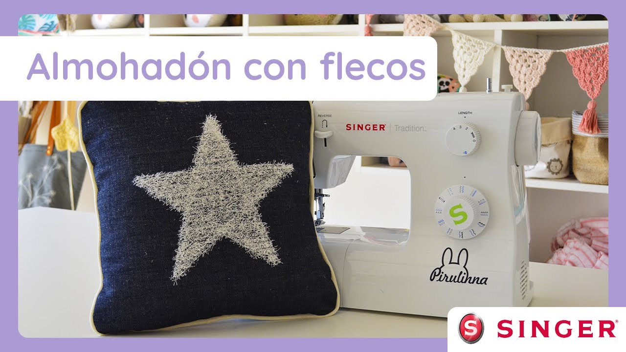 Cushion with fringe | Singer Argentina