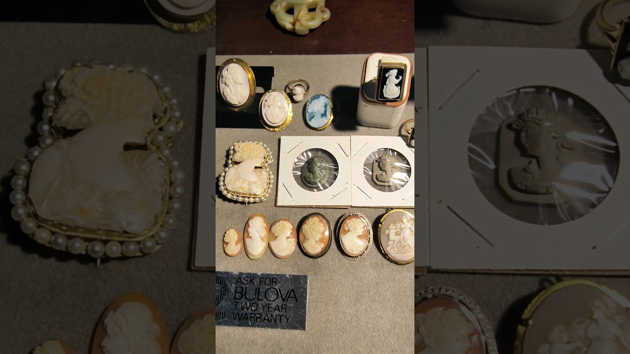 🤓ANTIQUE Huge Cameo collection🤯🧐💰#goldhunter137