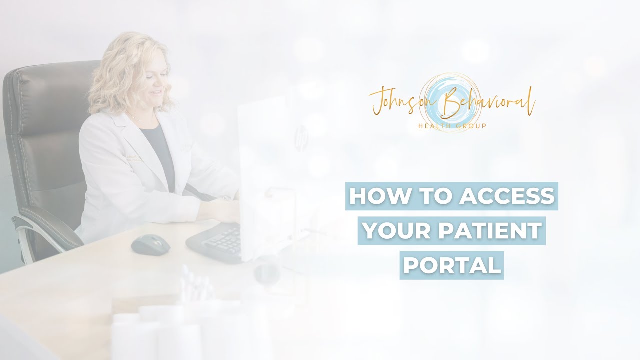How to access your patient portal