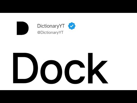 Dock Meaning in English
