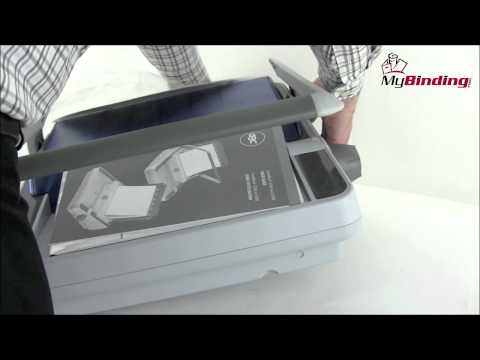 GBC CombBind C340 Plastic Comb Binding Machine Unboxing