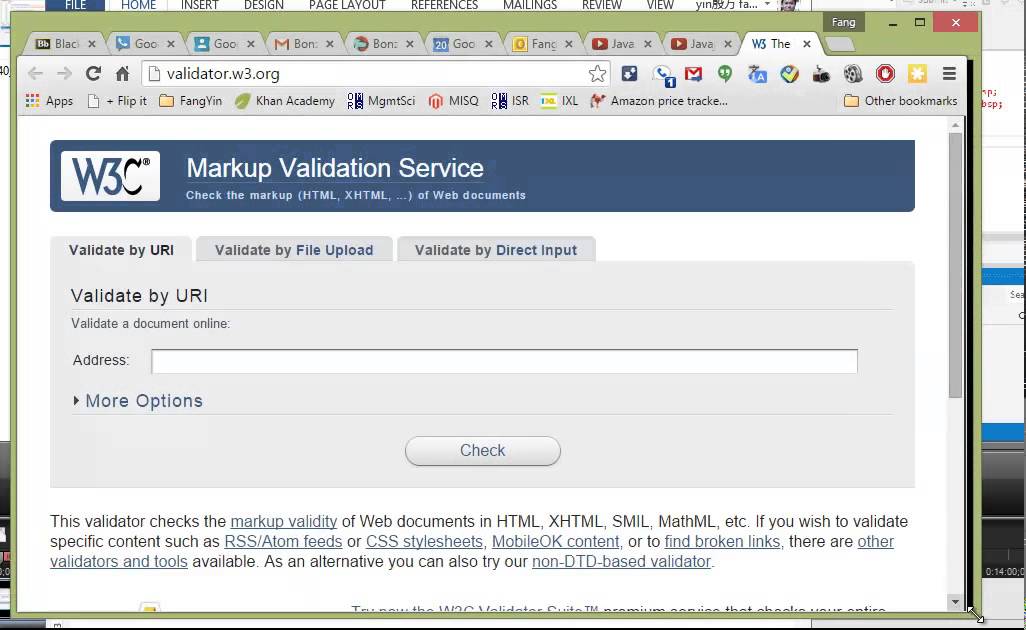 Java Jam code validation