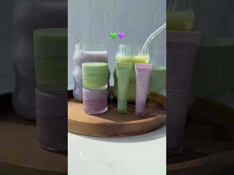 LANEIGE JUST DROPPED 4 NEW LIP PRODUCTS!! Matcha and Taro Bubble Tea π΅πͺ»π§ Which do you want most?!