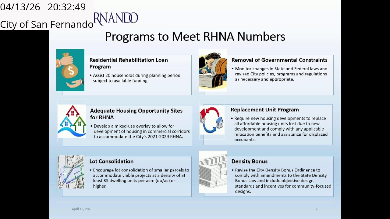 Planning and Preservation Commission meeting 4/13/2026