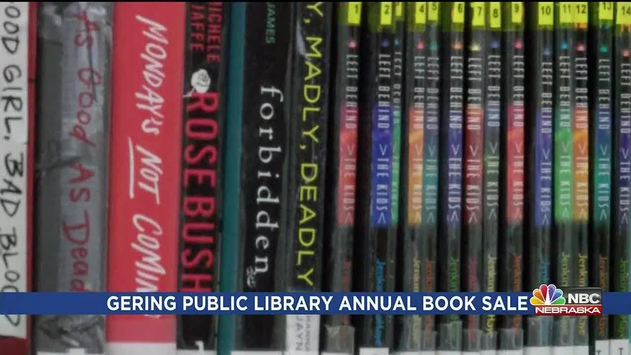 Gering Library prepares for upcoming annual book sale