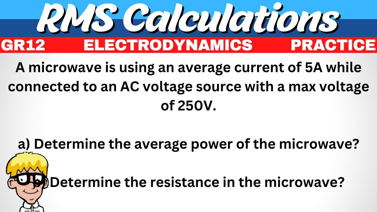 Understanding RMS: Calculating Power and Resistance in AC Circuits ...