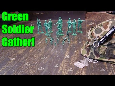 Toy Green Soldier Gather! おもちゃ グリーンソルジャー 集結! 장난감 그린 솔저 집결!