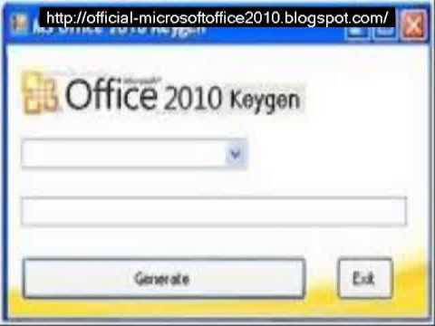 Microsoft Office 2010 Product Key