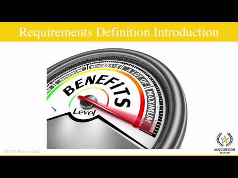 (1) Requirement Definition Introduction