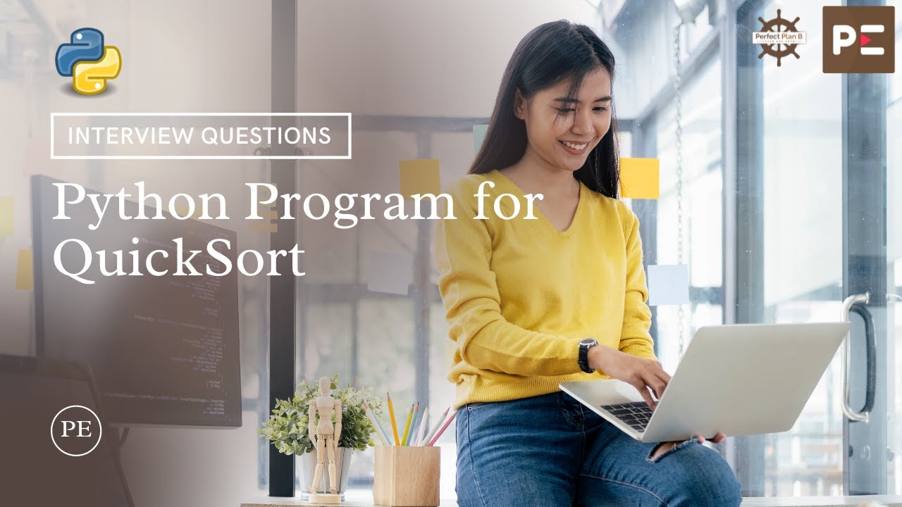 Python Interview Question | Python Program for QuickSort | Perfect eLearning