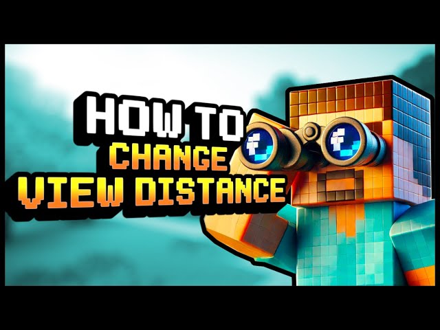 How to increase render distance in a Minecraft server