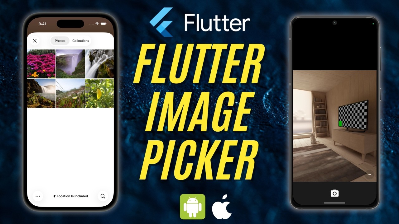 Image Picker in Flutter (Camera + Gallery) | Flutter Tutorial