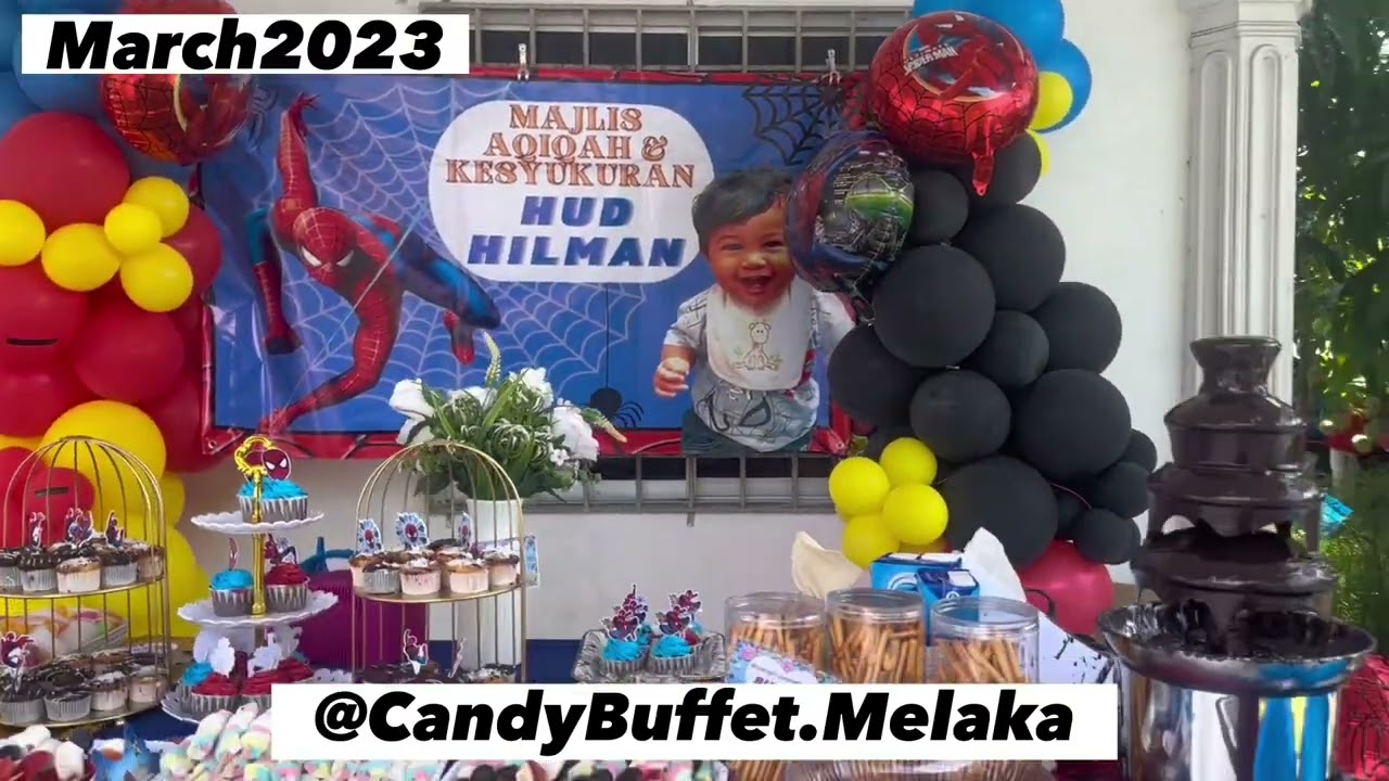 🍭🍭Set up Candy Buffet Melaka / March 2023