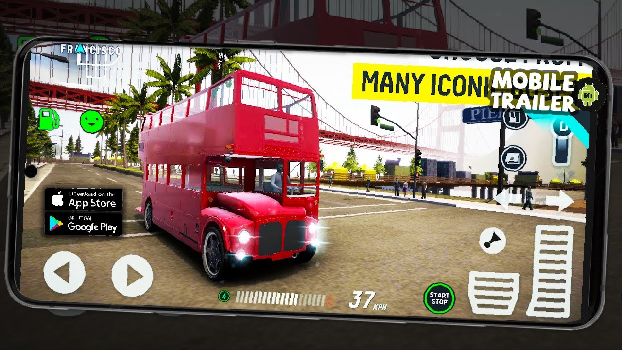 Bus Simulator Pro First Gameplay Trailer (Android/IOS)