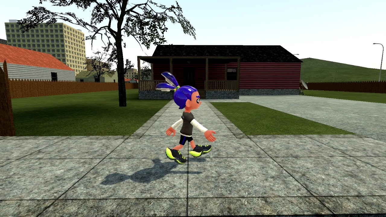 Walking animation test ( No sound.)