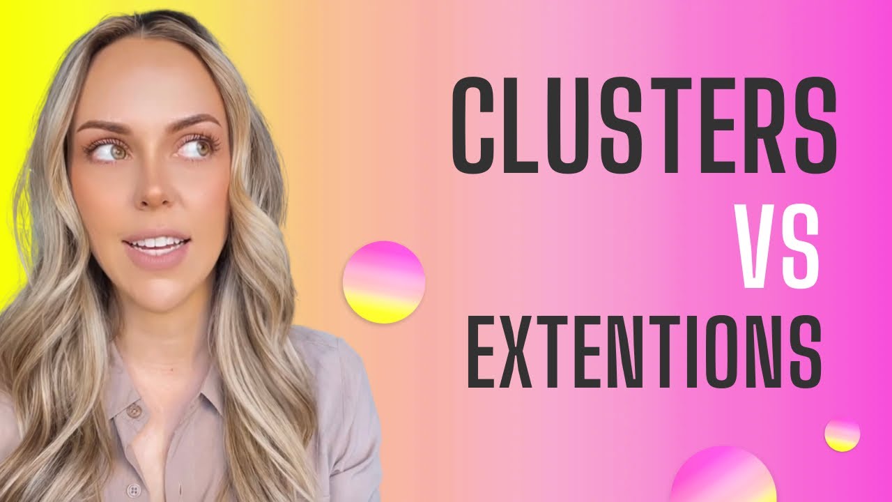 Cluster Lashes Vs Eyelash Extensions! What’s the difference?? 👀