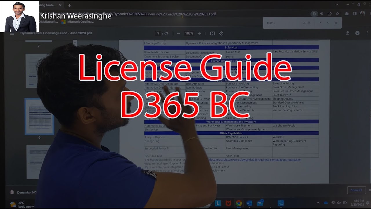 License Guide | D365 Business Central