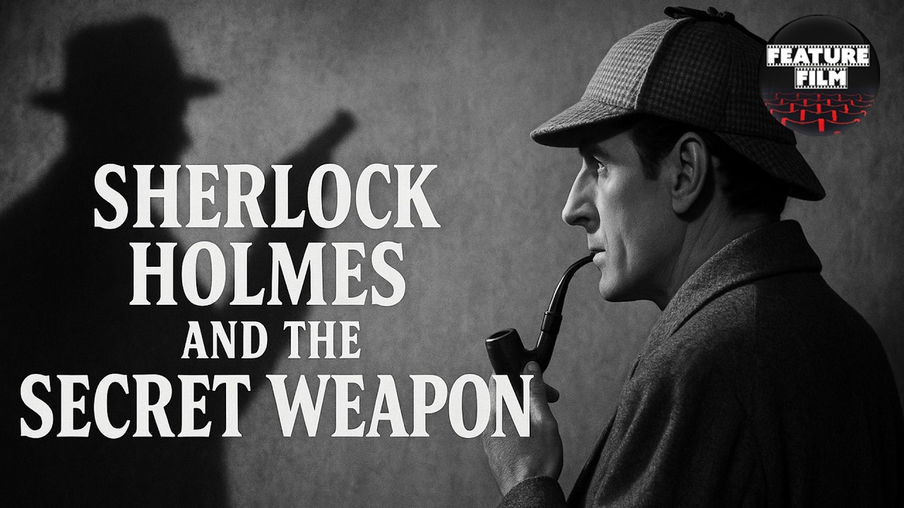 Sherlock Holmes and the Secret Weapon (1943) - Basil Rathbone Classic Mystery | Full Movie for free