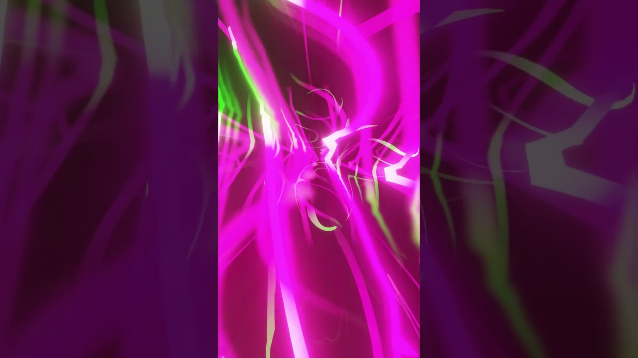 #short VJ #LOOP NEON Glowing #Abstract #Background Video 4k Pink Green Calm ASMR Screensaver