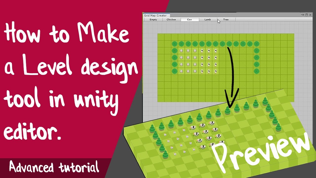 How to Make a Level design tool (preview) tutorial in the description