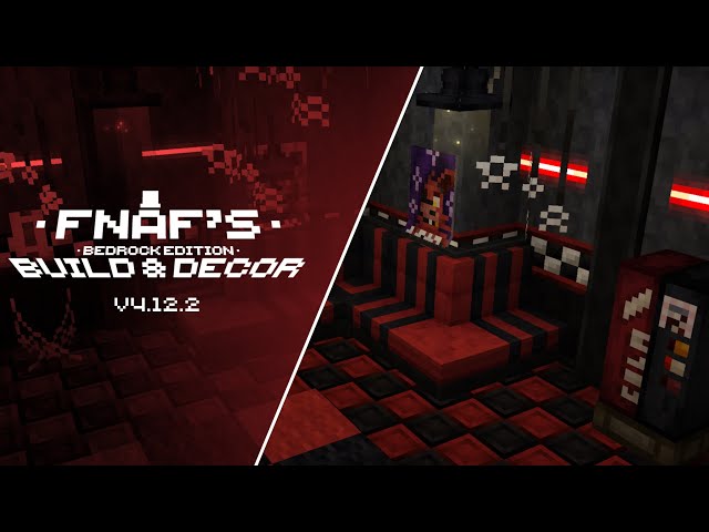 FNaF: Build & Decor | v4.9.1 (Bedrock) Minecraft Texture Pack