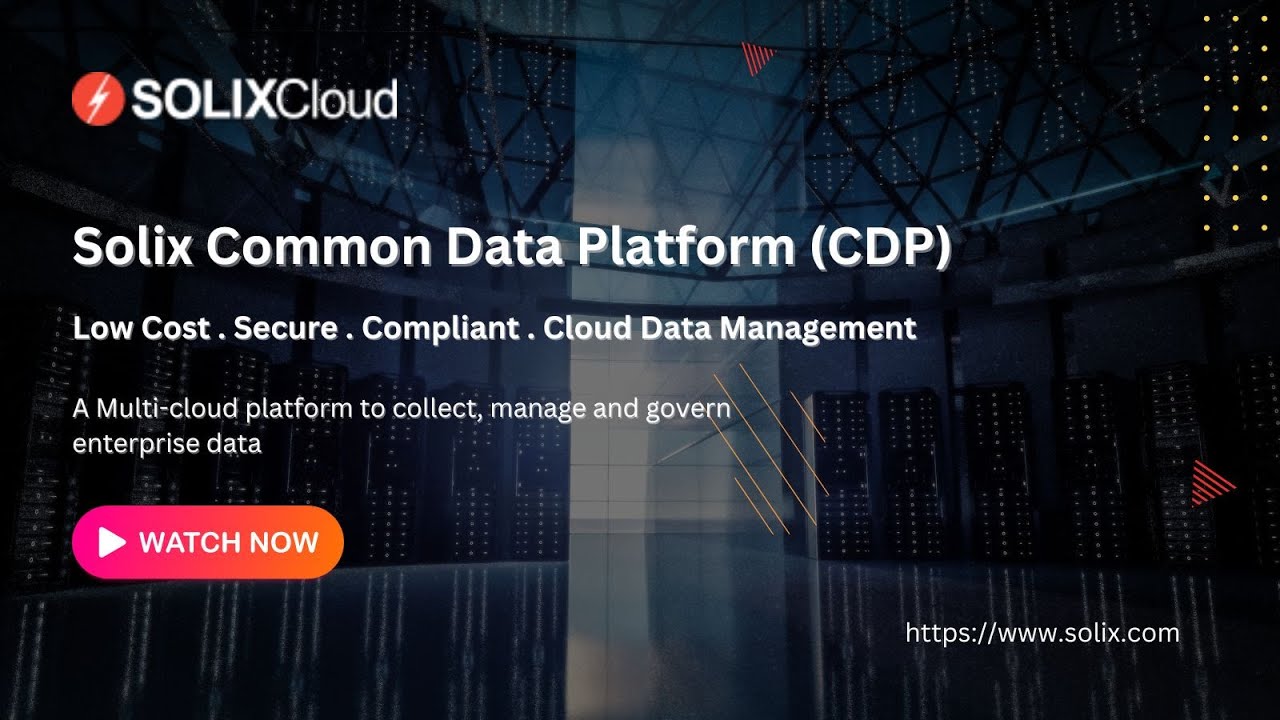 Solix Common Data Platform(CDP)