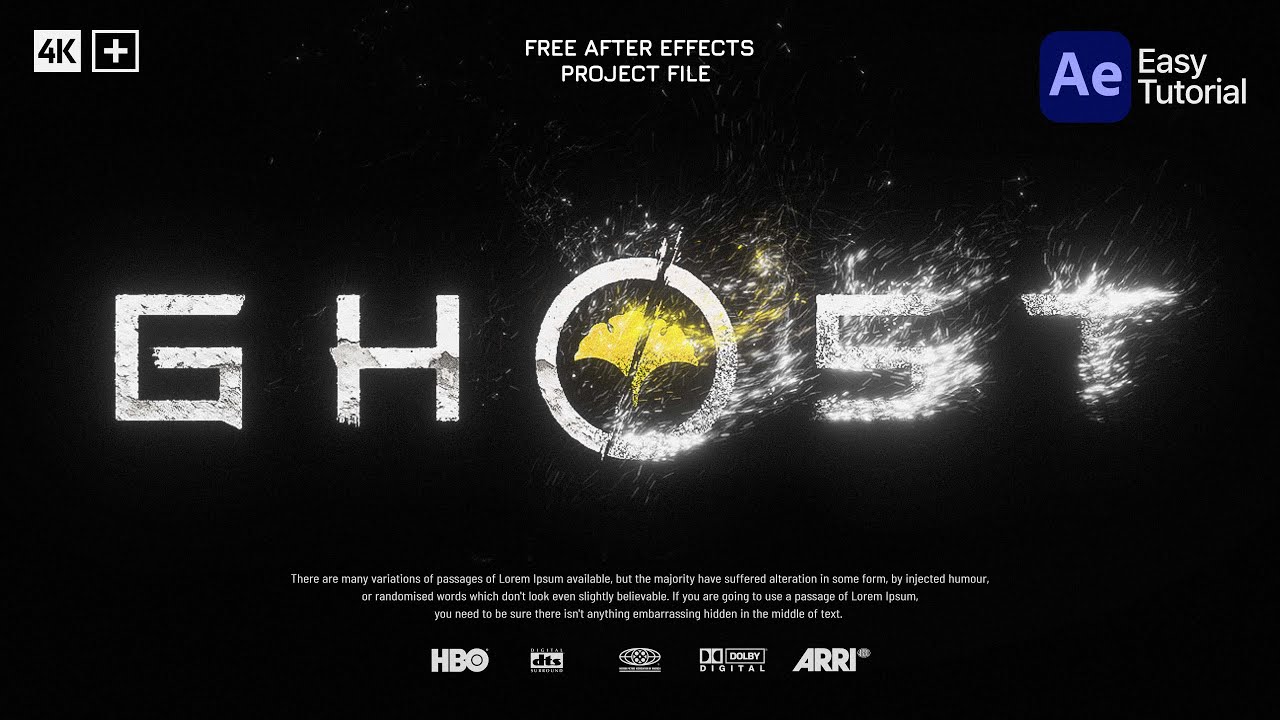 After Effects Tutorial: Particles Logo & Text Animation | Simple Way - Trapcode Particular Tutorial