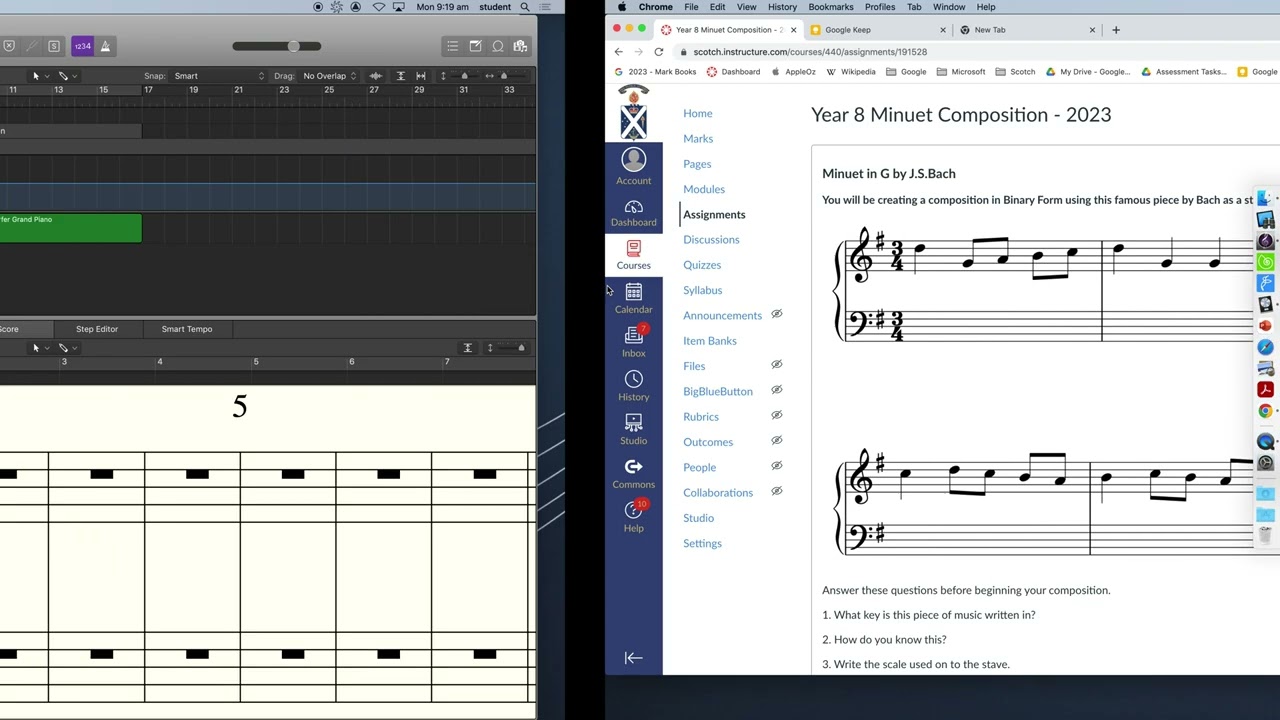 Inputting Notes using the Score Editor on Logic Pro