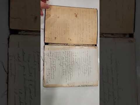 A true gift, a 1928 family Cookbook from our great grandma.