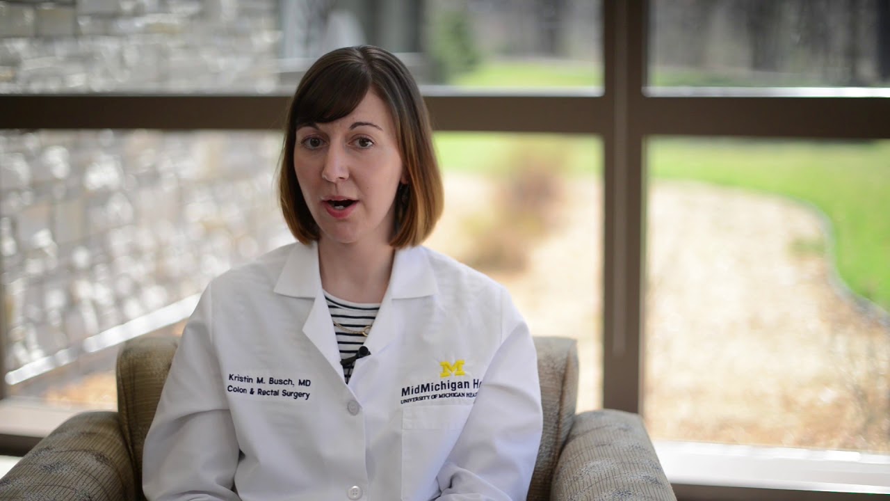 Colon and Rectal Surgeon Kristin Busch, M.D., discusses the use of robotic surgery.