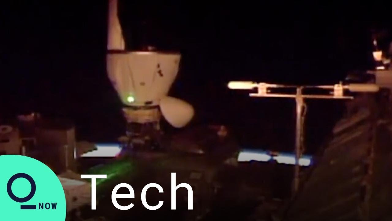 SpaceX Dragon Capsule With 6,400 Pounds of Supplies Docks With ISS
