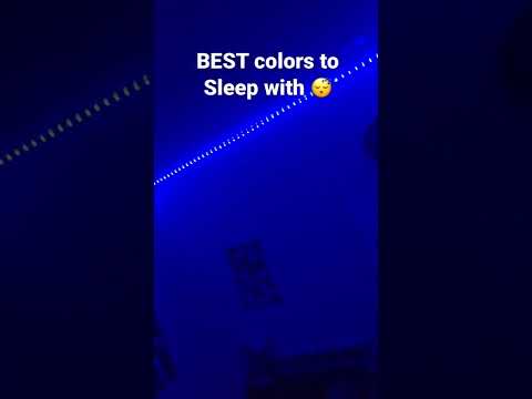 The best LED light colors to sleep with π΄
