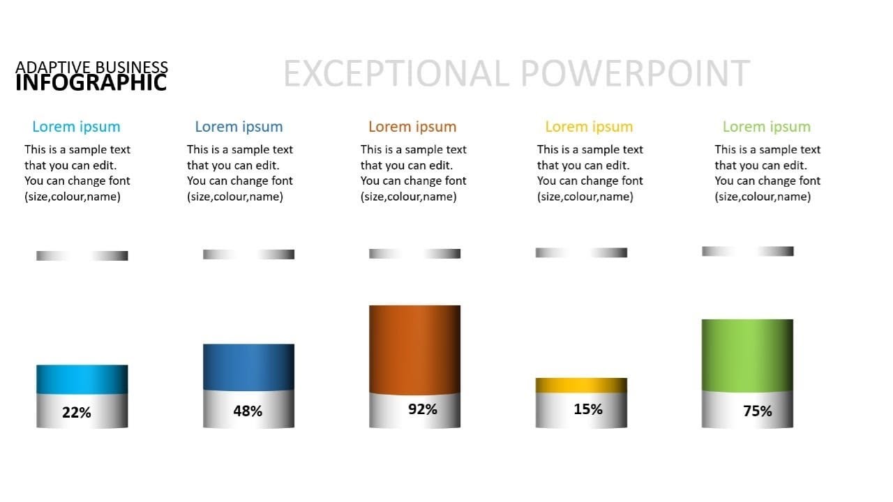 Create business infographic in  ppt powerpiont template presentation