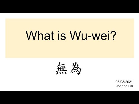 What is Wu-wei (無為)?