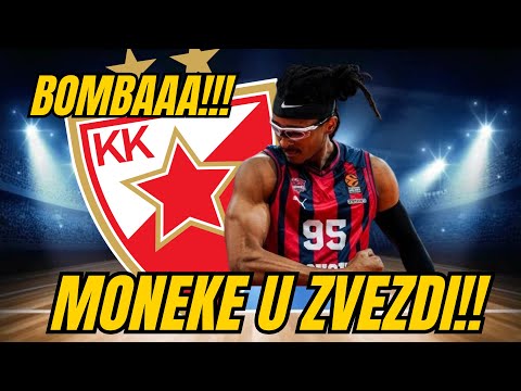 MONEKE U ZVEZDI!!! BOMBA!!! 🔥🔥🔥💪💪💪#kkcrvenazvezda #transfernews